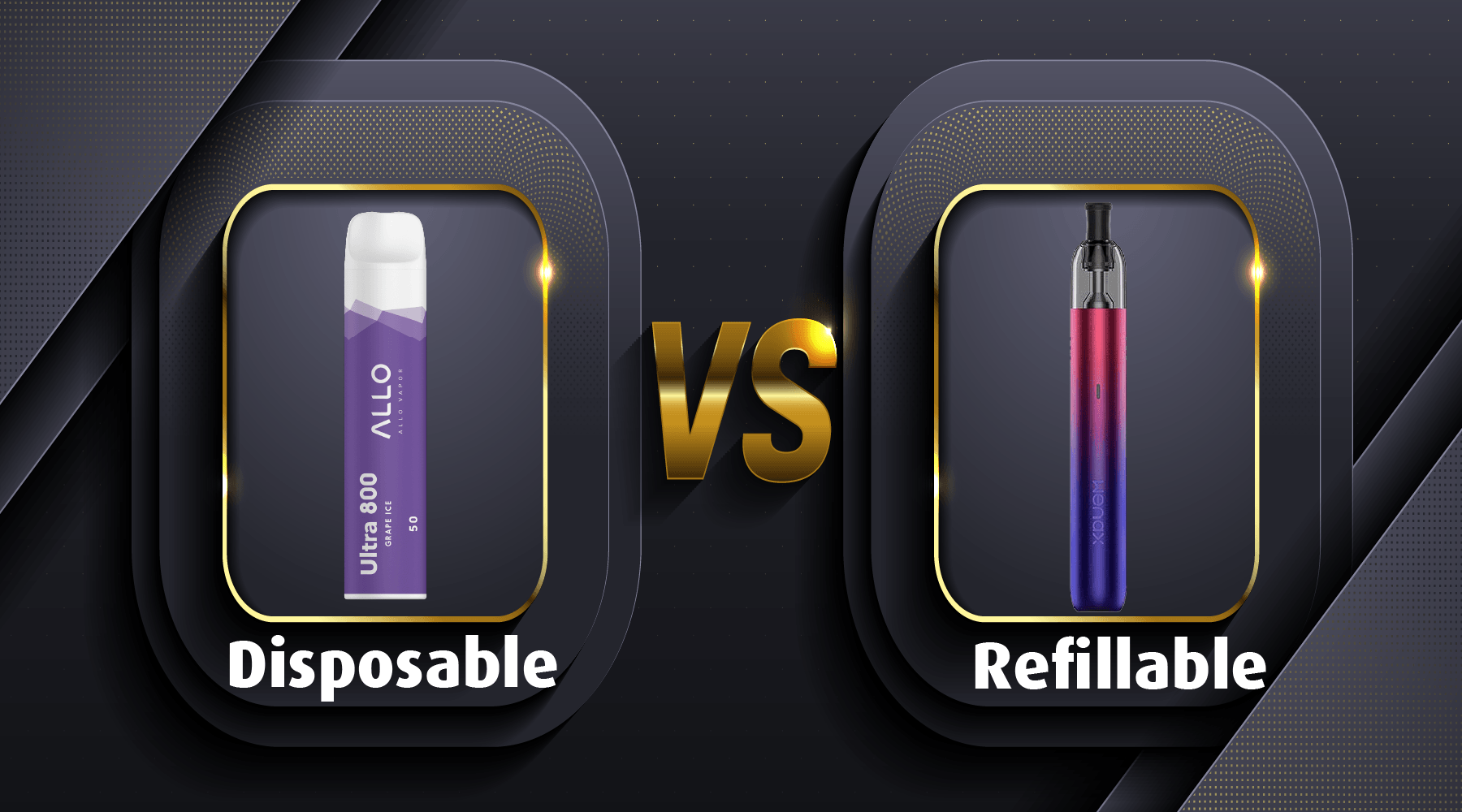 Disposable or Refillable? What Vape is Right For You. | Urban Vape ...