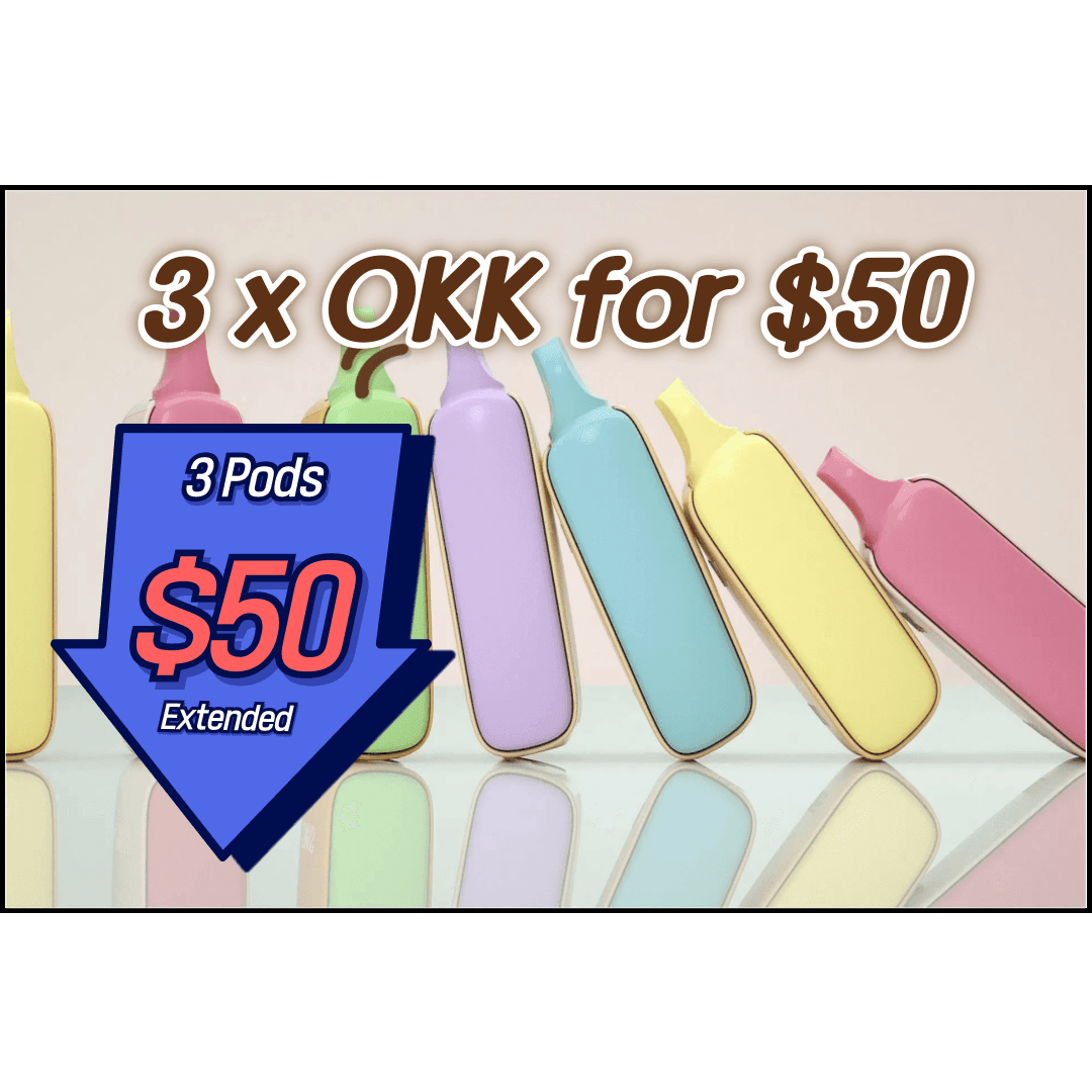 OKK Cross Prefilled Flavour Pod (5000 Puffs) – Urban Vape Shop New Zealand